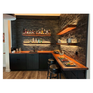 Ron and Cheryl Parrington full basement build out - Transitional ...