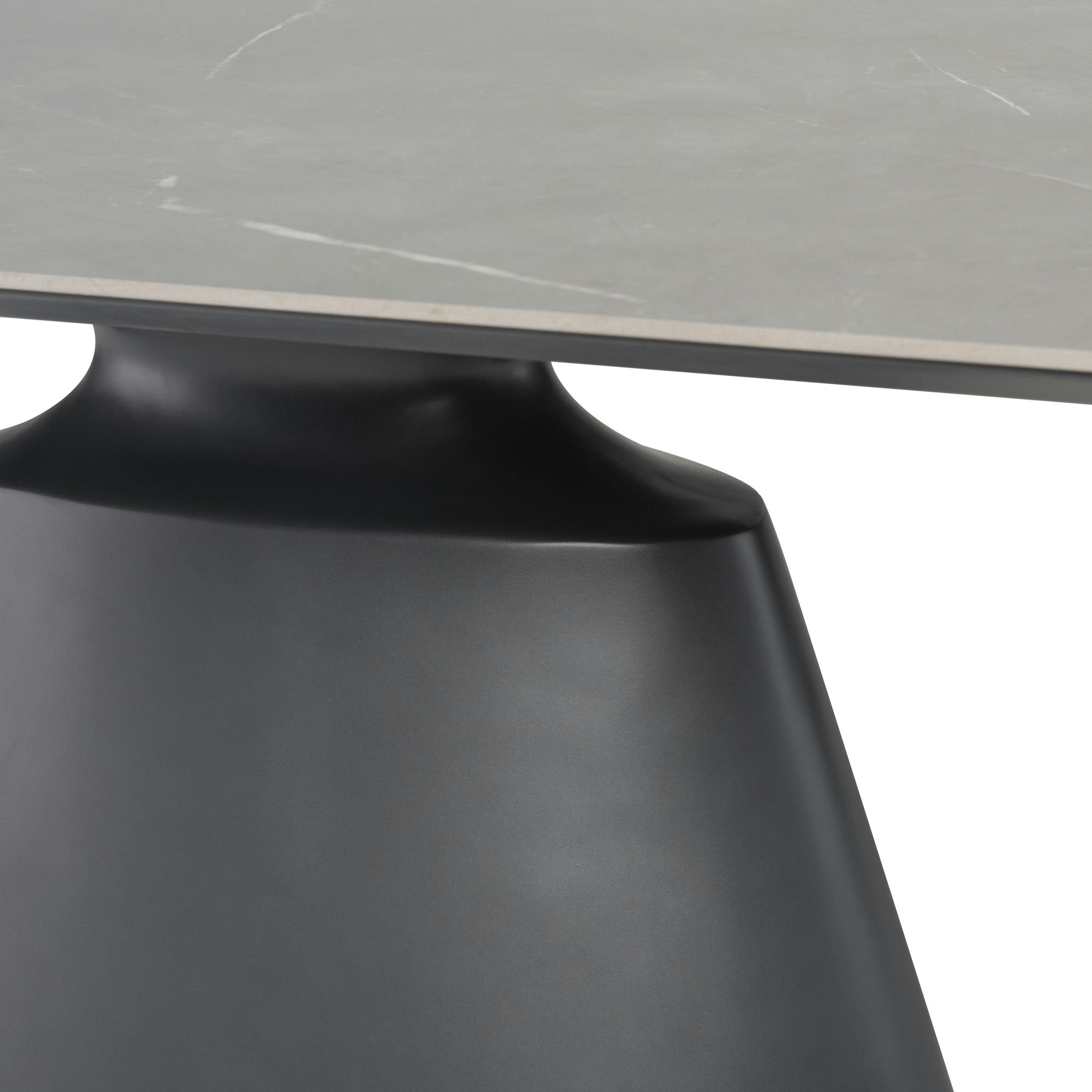 Taji Grey Ceramic Dining Table, HGNE321 - Transitional - Dining Tables ...