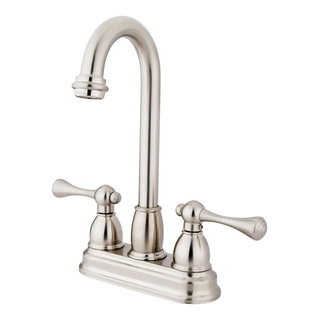 Vintage Two Handle 4" Centerset Bar Faucet - Traditional - Bar Faucets ...
