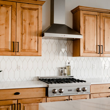 Picket Tiles In Backsplash - Photos & Ideas | Houzz