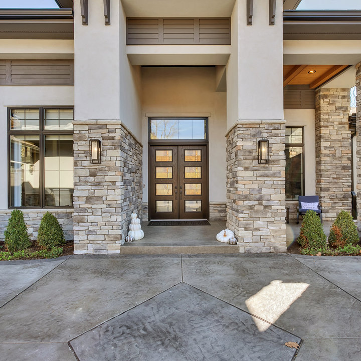 75 Beautiful Modern Front Veranda Ideas and Designs - July 2025 | Houzz UK