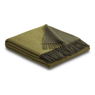 Olive Loden Throw - Contemporary - Throws - by Room With a Soul | Houzz
