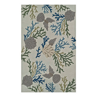 Dalyn Seaside SE13 Linen Rug, 3'6"X5'6" - Beach Style - Area Rugs - by ...