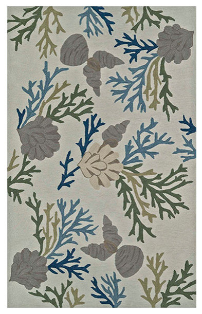 Dalyn Seaside SE13 Linen Rug, 3'6"X5'6" - Beach Style - Area Rugs - by ...