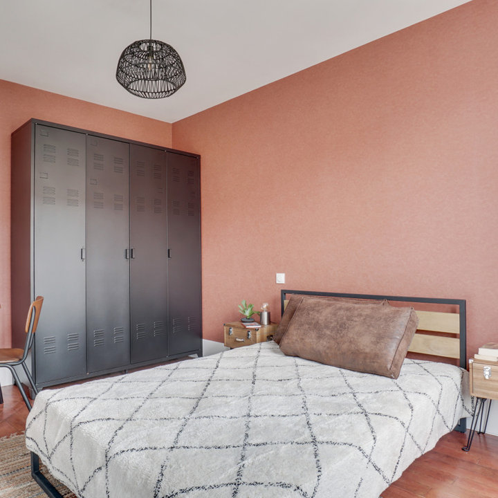 75 photos et idées déco de chambres roses - Décembre 2025 | Houzz