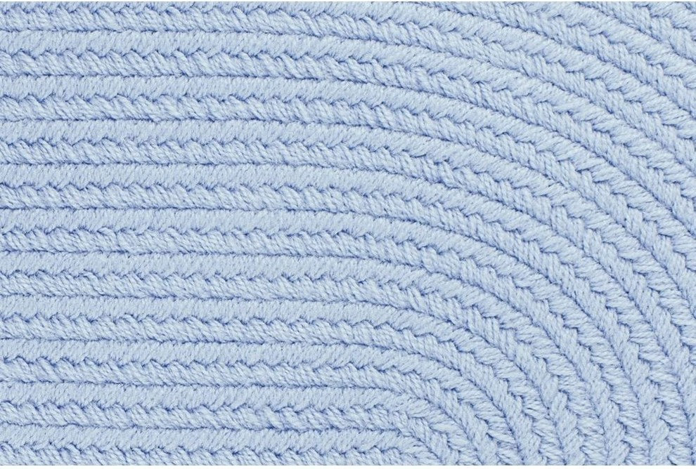 WearEver Poly Rug, Hydrangea, 6' Round, 6' Round - Contemporary ...