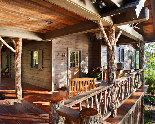 Best 15 Rustic Porch Ideas & Photos | Houzz