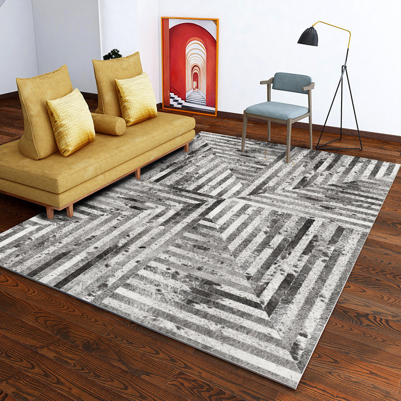 Faux Cowhide Patchwork Caught, the Crosshairs 4'x 6' Area Rug, 6'x9 ...