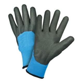 West Chester 93056/M Thermal Sandy Nitrile Knuckle Dipped Gloves ...