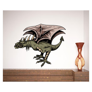 Mythical Creature Vinyl Wall Decal MythicalCreatureUScolor020, 23 in ...