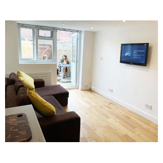 Construction of small AIRBNB from scratch. - Living Room - London - by ...