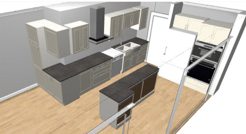 Help with irregular L shaped kitchen layout