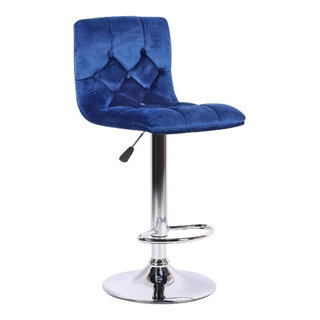 Angelo Adjustable Height Swivel Stool (set of 2) - Contemporary - Bar ...