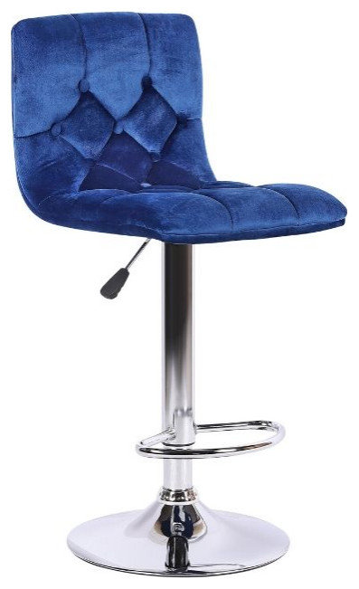 Angelo Adjustable Height Swivel Stool (set of 2) - Contemporary - Bar ...