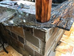 Do I need support for my 15" granite overhang?
