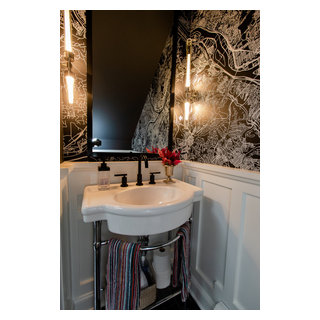 Powder Room - Mapped Out! - Contemporary - Powder Room - Other - by ...