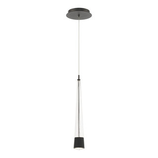 dweLED Quill 2" LED Pendant 2700K, Black, PD-59416-27-BK - Transitional ...