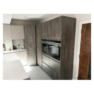 Minimalist kitchen in Harrow, London by Kudos Interior Designs ...