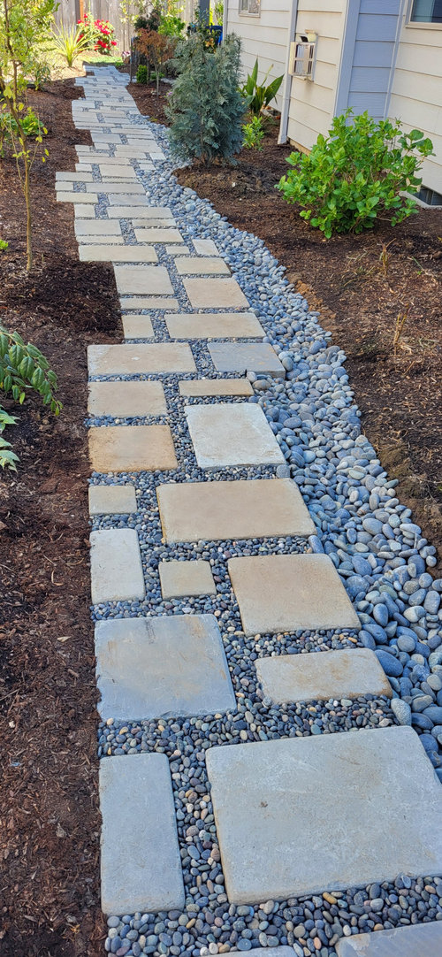 New path & drainage swale | Houzz Forum