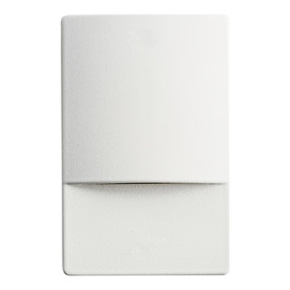 Step And Hall 120V White Vertical Steplight Dimmable LED - Modern ...