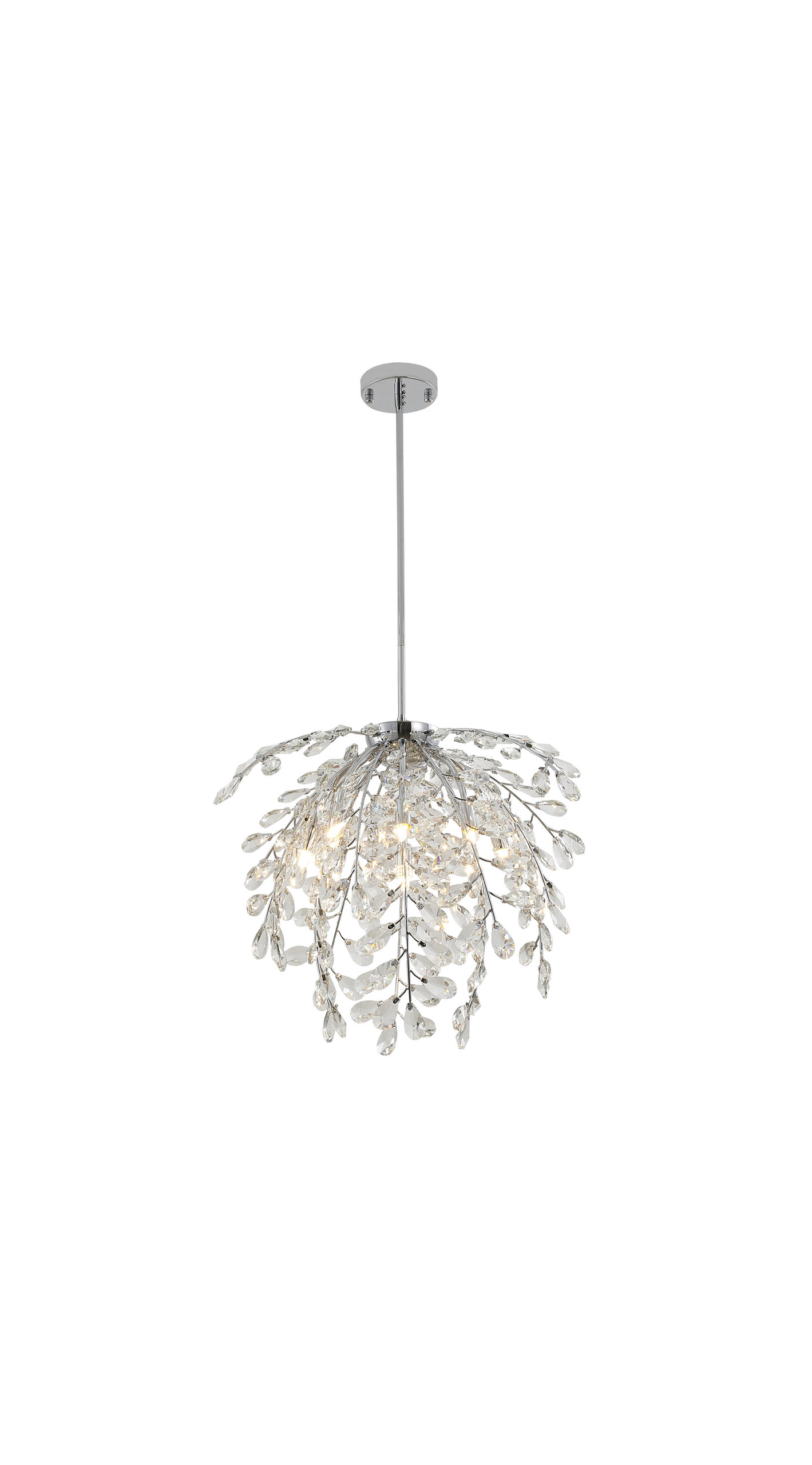 Crystal Branch Chandelier - Contemporary - Chandeliers - by Design ...