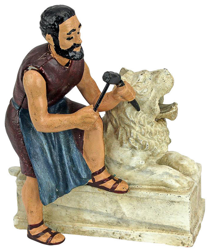 Sculptor And Lion Bank - Traditional - Piggy Banks - by XoticBrands ...