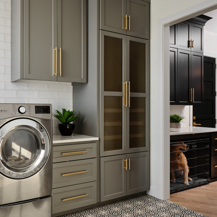 75 Beautiful Transitional Laundry Room Ideas & Designs - February 2023 ...