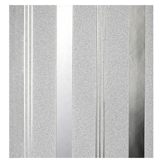 Collin Silver Bexley Stripe Wallpaper, Bolt - Contemporary - Wallpaper ...