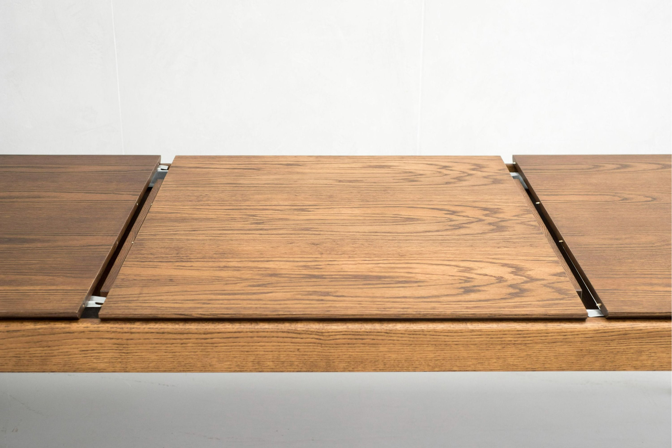 Modrest Dallas - Mid-Century Modern Brown Oak Extendable Dining Table ...