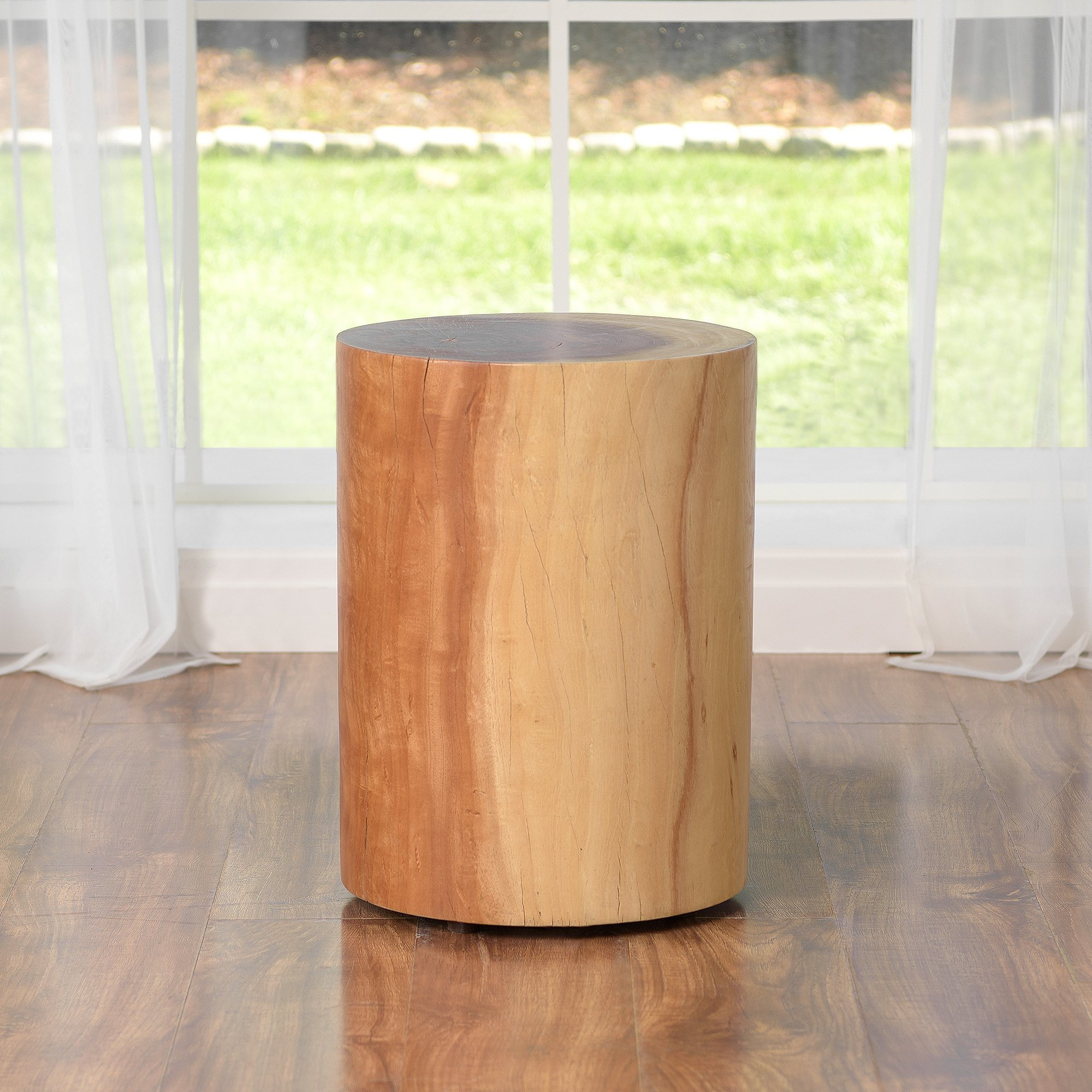 Glen Wood Stump Stool - Rustic - Accent And Garden Stools - by Best ...