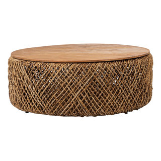 D-Bodhi Knut Coffee Table, Brown - Beach Style - Coffee Tables - by LH ...