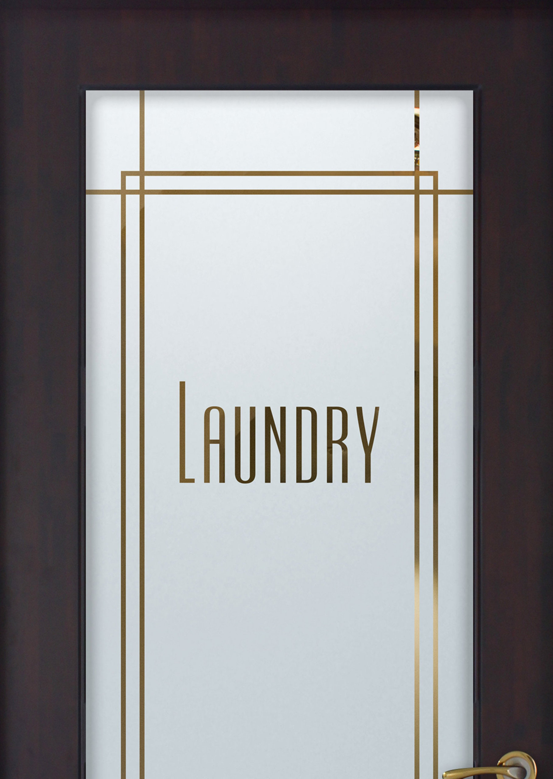 Laundry Room Doors - Ultra Laundry Frosted Glass Design - 28" x 80 ...