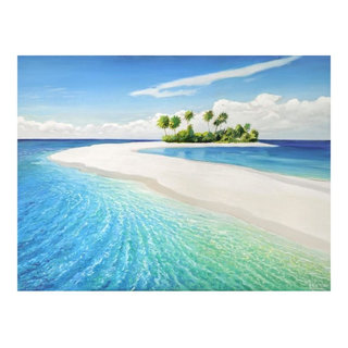 "Isola tropicale" Digital Paper Print by Adriano Galasso, 18"x14", 32 ...