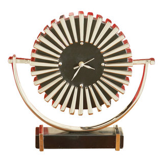 Cog Desk Clock - Contemporary - Desk And Mantel Clocks - by Innovations ...