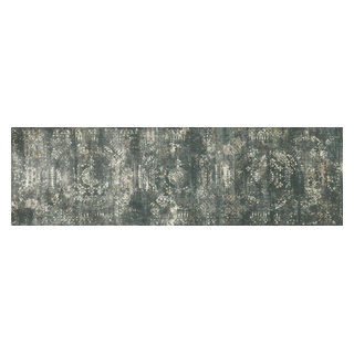 Loloi Kingston Rug, Storm, 2'7"x10' - Contemporary - Hall And Stair ...