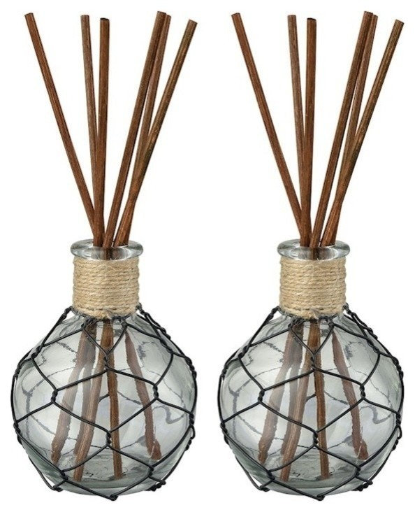 Pomeroy 729904/S2 Farmhouse Set Of 2 Reed Diffusers Round Open Stock ...