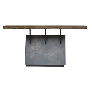 Uttermost Vessel Industrial Console Table - Industrial - Console Tables - by Zin Home | Houzz