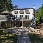 Outdoor Electric Stacked Shale Patio Garden Water Fountain with LED ...