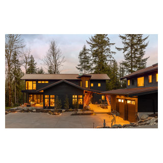 Grand Ridge House - Rustic - Exterior - Other - by Nakamoto Forestry ...