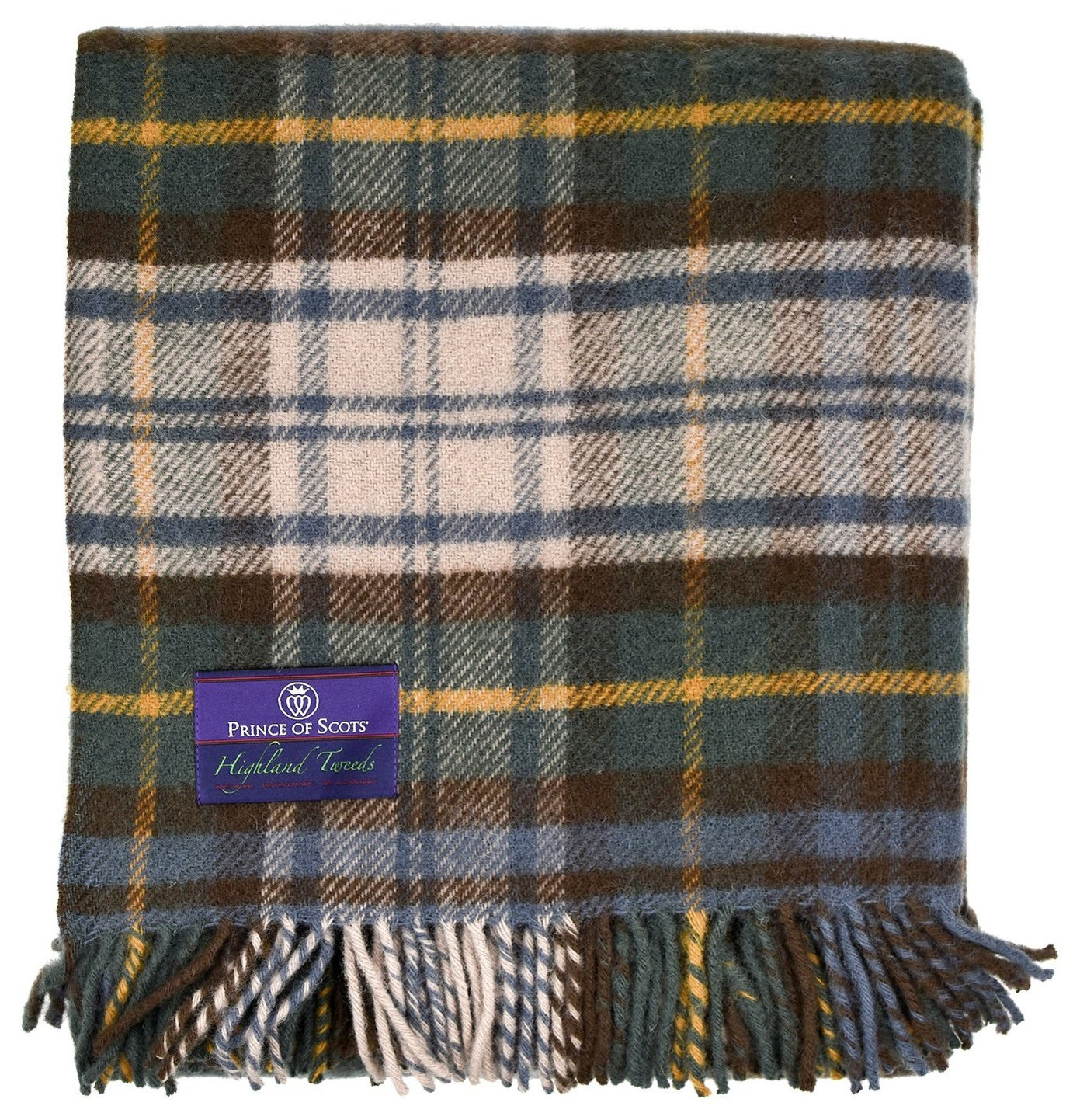 Prince of Scots Highland Tweed New Wool Fluffy ThrowAntique Dress ...