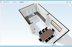 Best layout for family kitchen / dining space in 5.5m x 3.2m room ...