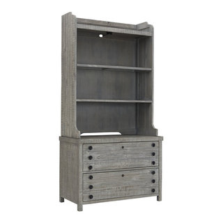 Studio 20 Grey Dining Hutch - Rustic - China Cabinets And Hutches - by ...