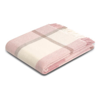 Bergamo Rose Throw - Scandinavian - Throws - by Room With a Soul | Houzz