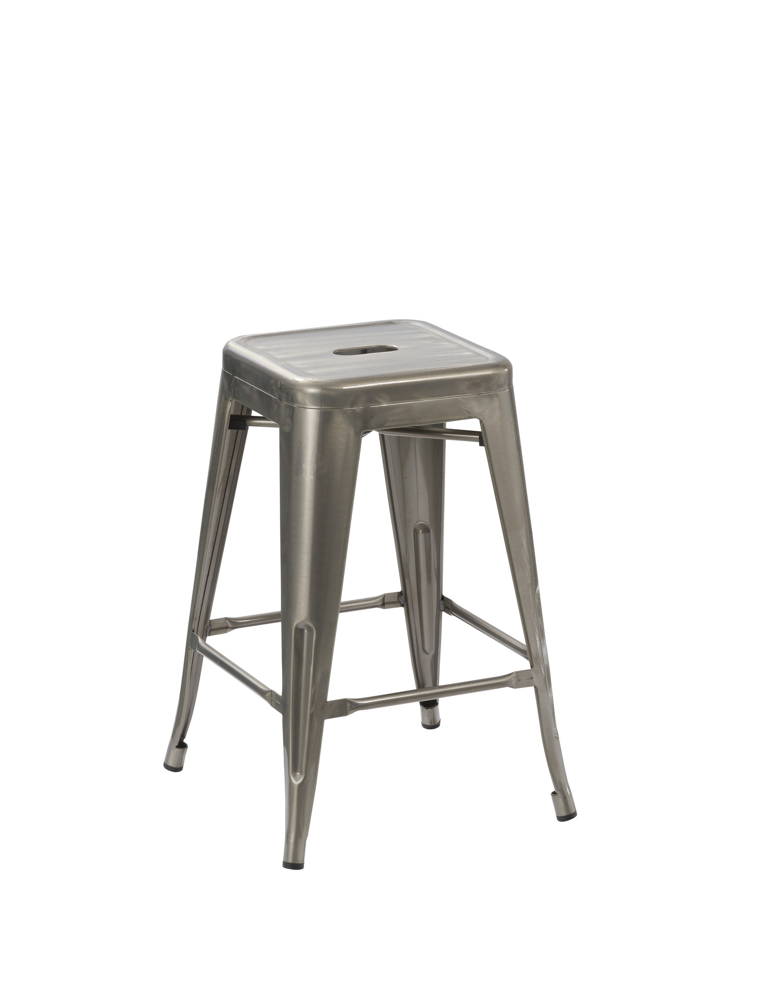 Hart Metal Counter Stools, Set of 2, Bronze, 24" - Industrial - Bar ...