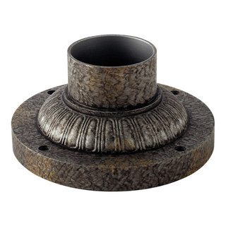 Black Granite Pier Mount Base from the Pier Mounts Collection, 7.000 ...