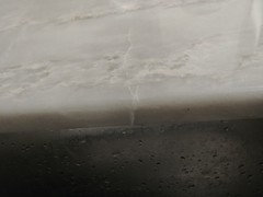 Fissures in quartzite-hmmm...issues? | Houzz Forum