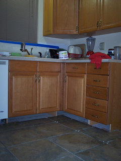 Kitchen sink NOT centered w/window. Which sink will disguise it ...