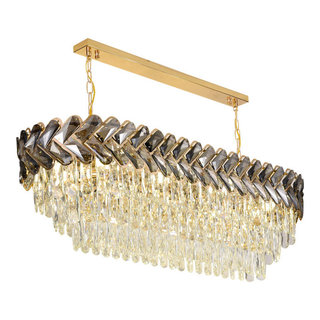 MIRODEMI® Fluelen | Colourful Rainbow Glass Ball Chandelier, L31.5 ...