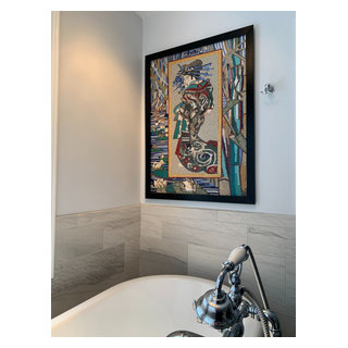 Vincent Van Gogh's Japenese Geisha - Mosaic Art Reproduction | Mozaico ...