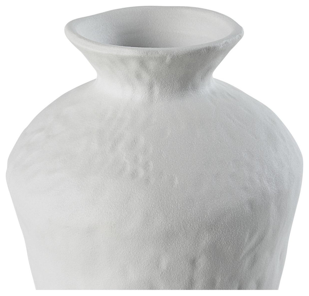 Melton Vase, Matte Off-White - Transitional - Vases - by Lighting New ...